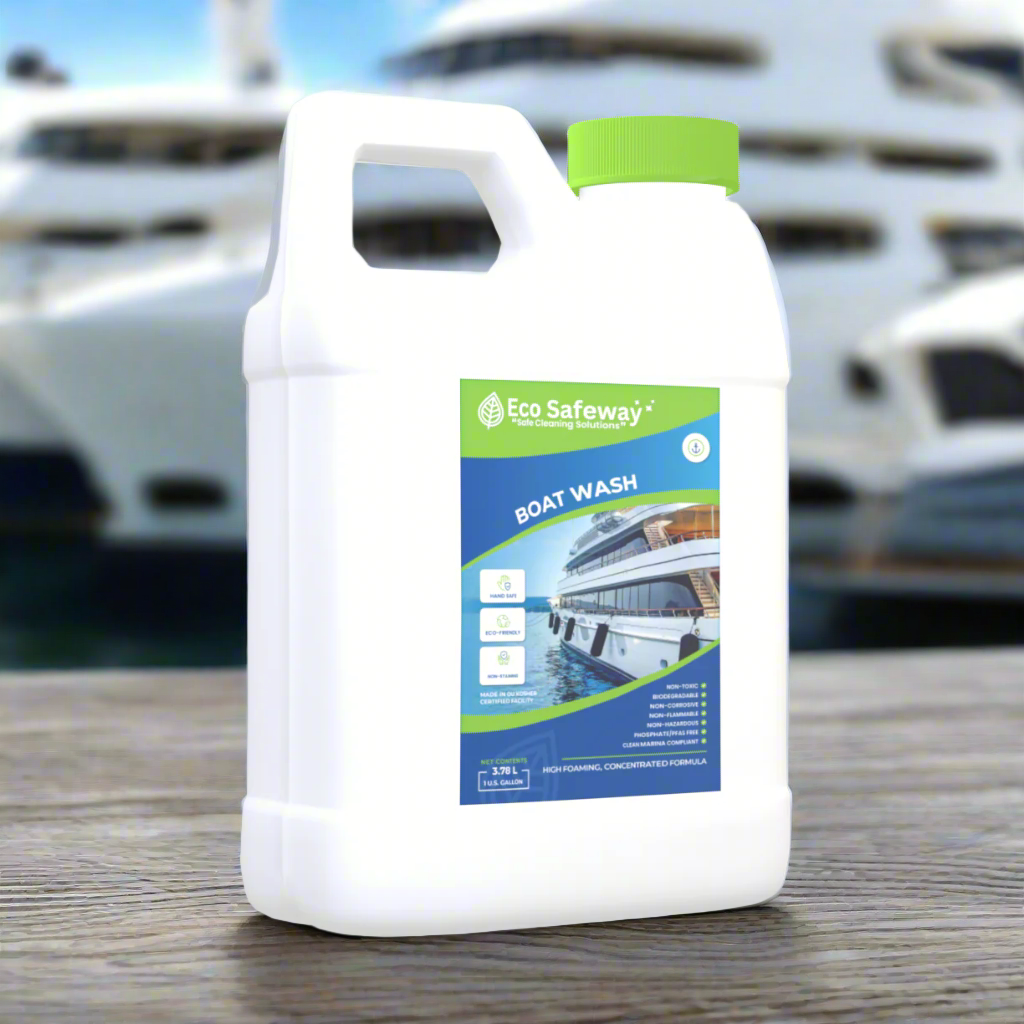 Boat Wash and wax that is safe to wash in the water! – Eco Safeway