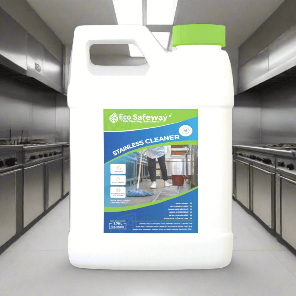 Stainless steel cleaner, commercial cleaning, ice machines – Eco Safeway